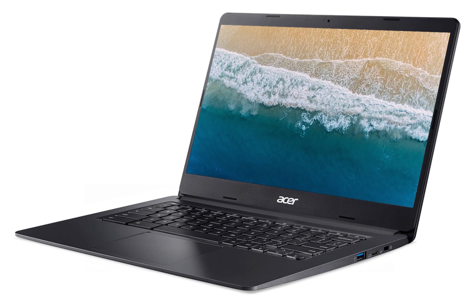 Acer 14" FHD Touchscreen Chromebook Laptop, Dual-Core Intel Celeron N4020, 4GB LPDDR4 RAM, 128GB Storage(64GB eMMC + 64GB Micro SD), Up to 12.5hrs Battery Life, WiFi, USB-C, Webcam, Chrome OS