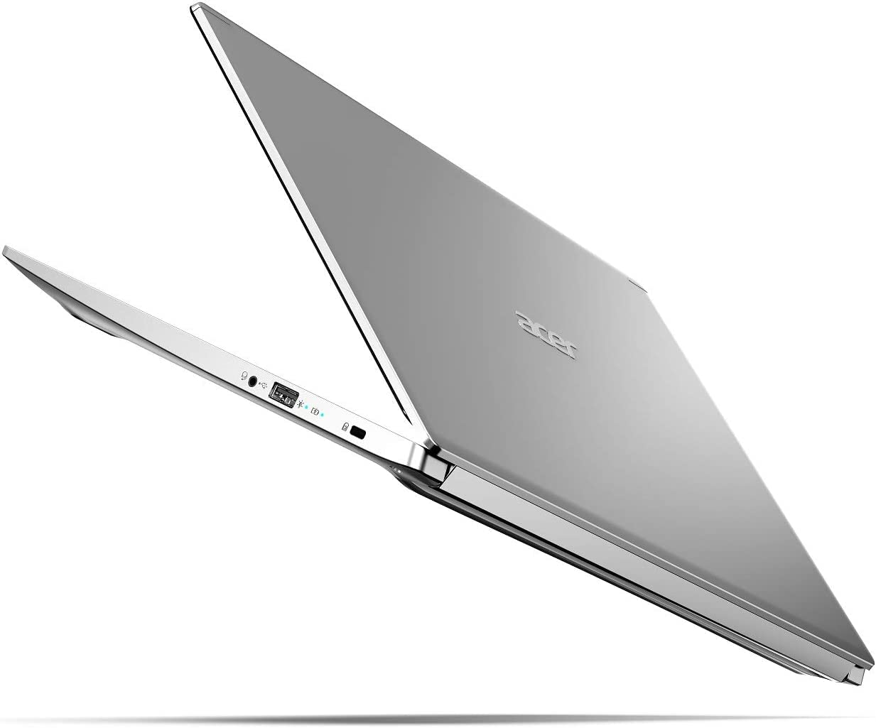 Acer 15.6'' Aspire 5 Slim Laptop with Backlit KB & Fingerprint Reader, AMD Ryzen Quad-Core Processor, 36GB RAM, 1TB SSD, RJ-45 Ethernet Port, Wi-Fi 6, Webcam, HDMI, NLY MP, Windows 11, Silver
