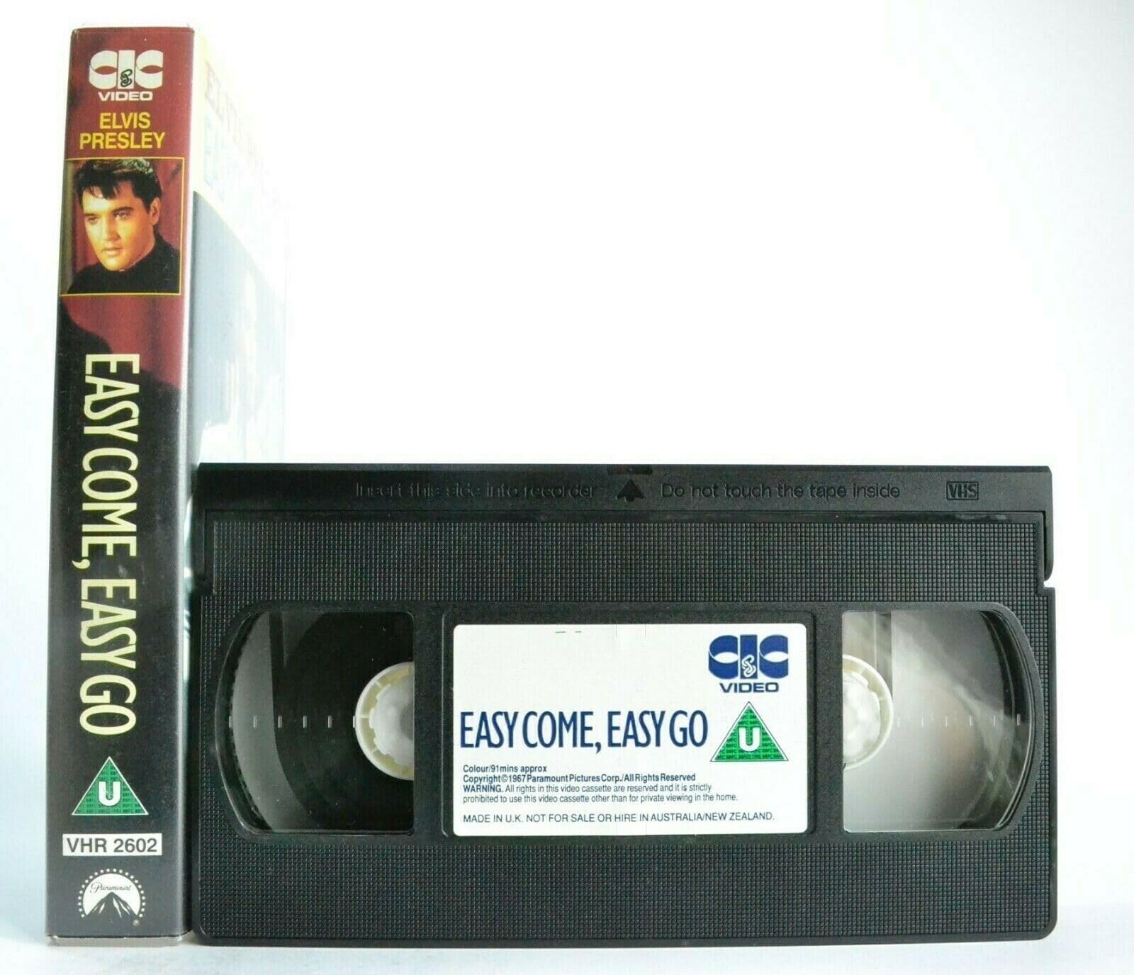 Elvis Presley Easy Come,Easy Go (1967) [VHS]
