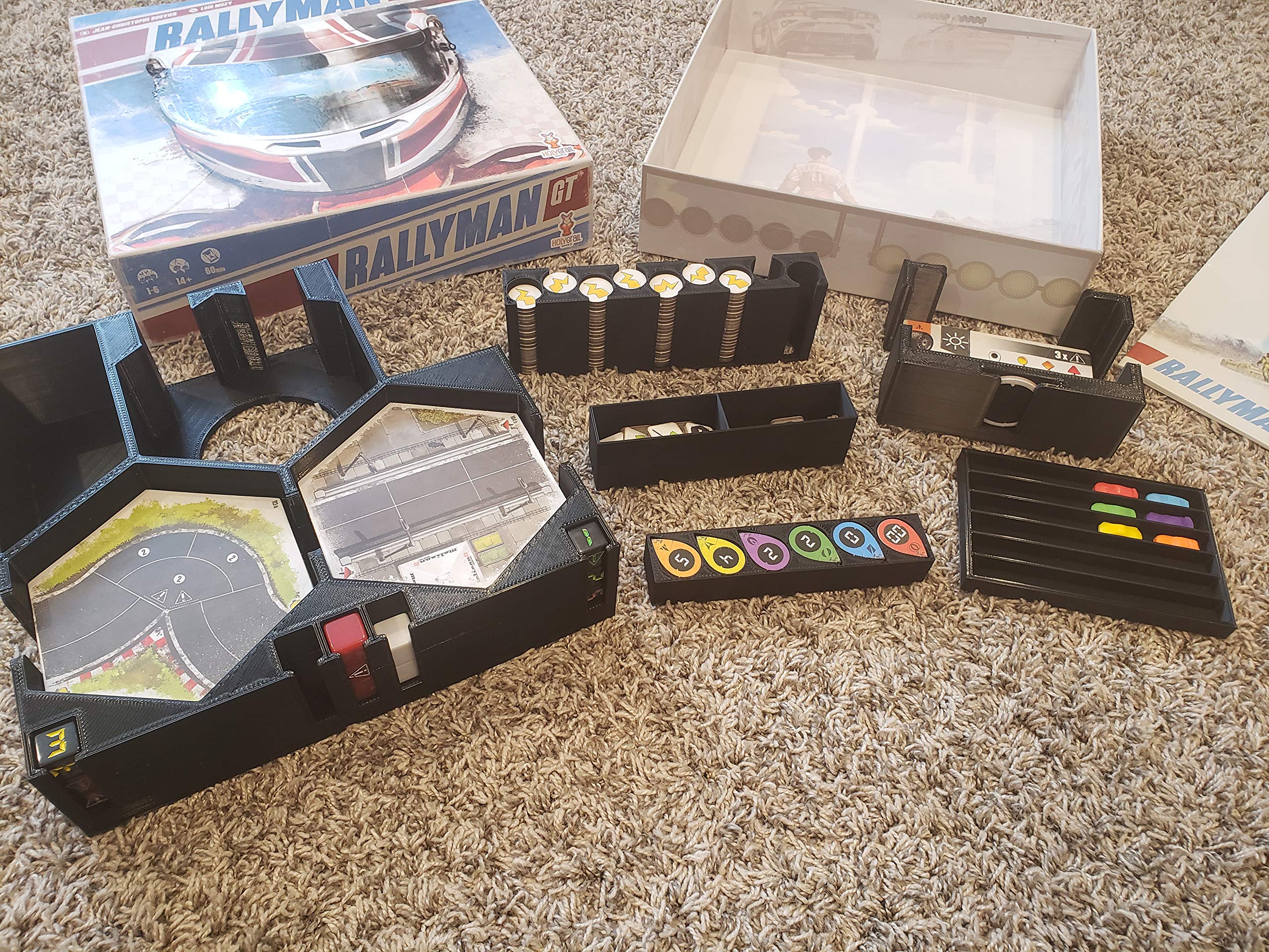 Board Game Clips for Rallyman GT +Expansions c