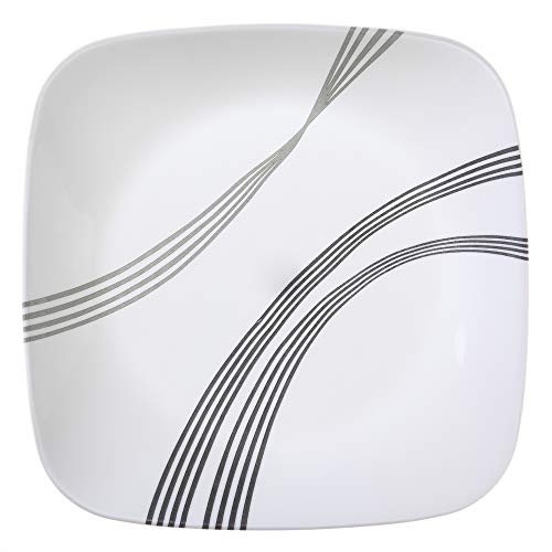 Corelle Boutique Square Urban Arc 16-Piece Dinnerware Set, Service for 4