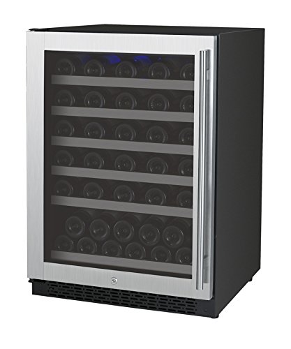Allavino Wine Refrigerator, 56 Bottle, Stainless Steel