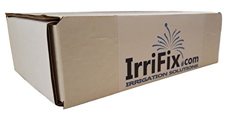 IrriFix Rain Bird 5000 Plus Series 12-inch Pressure Regulator Seal-A-Matic Sprinkler Heads Bundle - 2 Pack 5012+PCSR SAM Rotors Nozzle Box Including 2 Nozzle Trees and 1 Rotortool Screwdriver