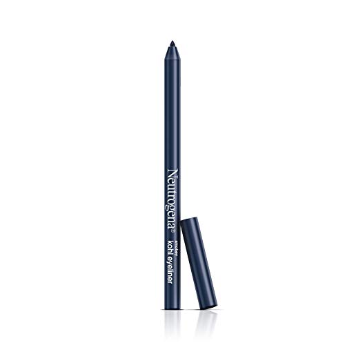 Neutrogena Smokey Kohl Eyeliner with Antioxidant Vitamin E, Water-Resistant & Smooth-Gliding Eyeliner Makeup, Deep Navy, 0.014 oz