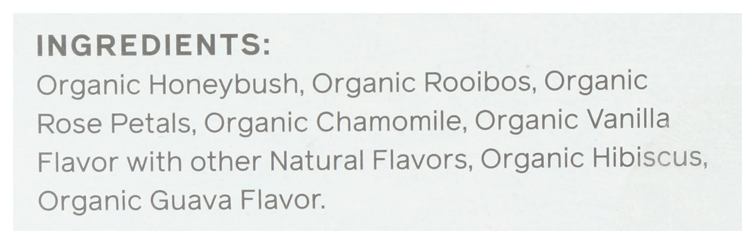 Allegro Tea, Organic Tropical Honeybush Tea Bags, 20 ct