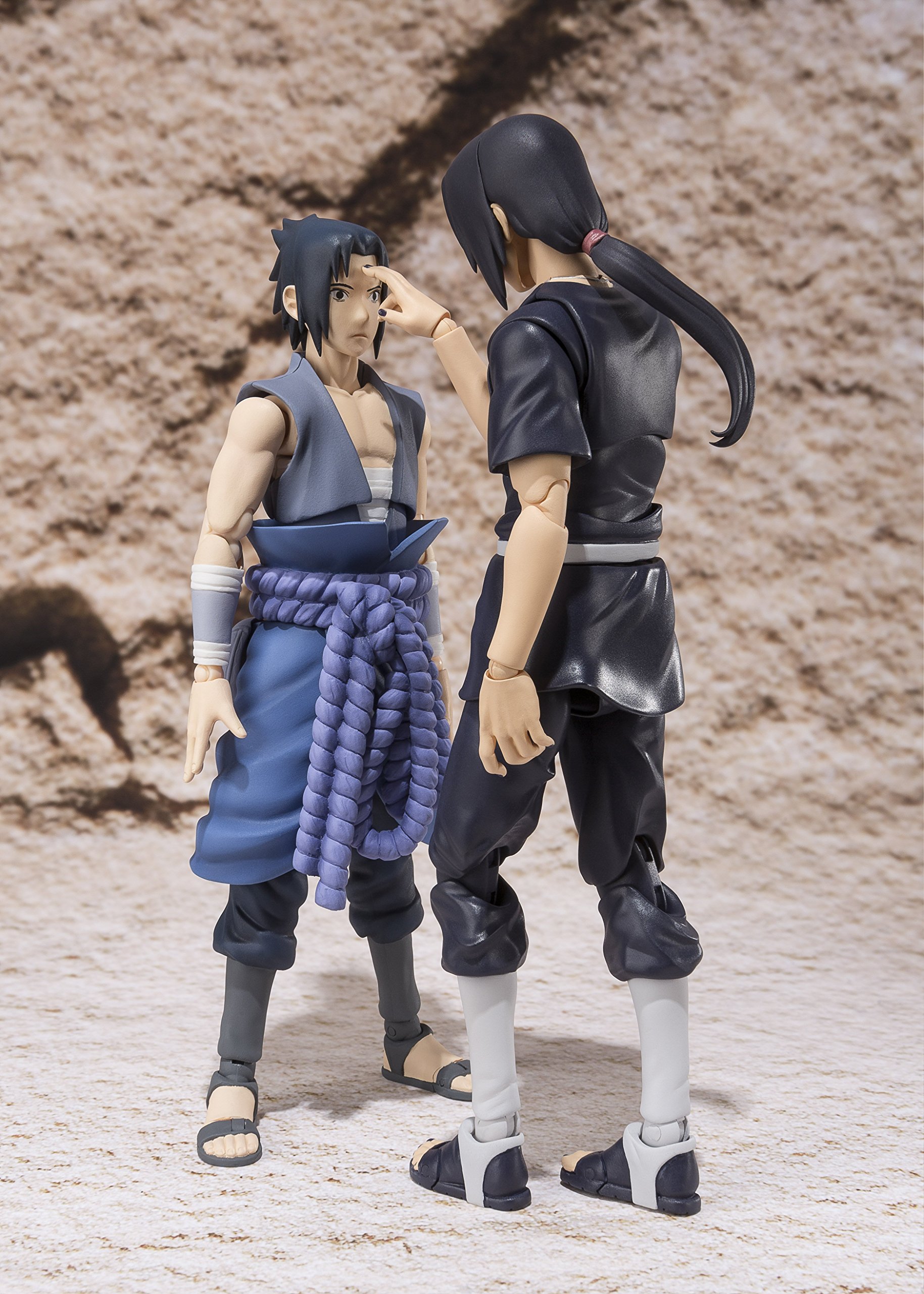 Bandai Tamashii Nations Naruto Shippuden Sasuke Uchiha S.H. Figuarts Action Figure (Itachi Battle)