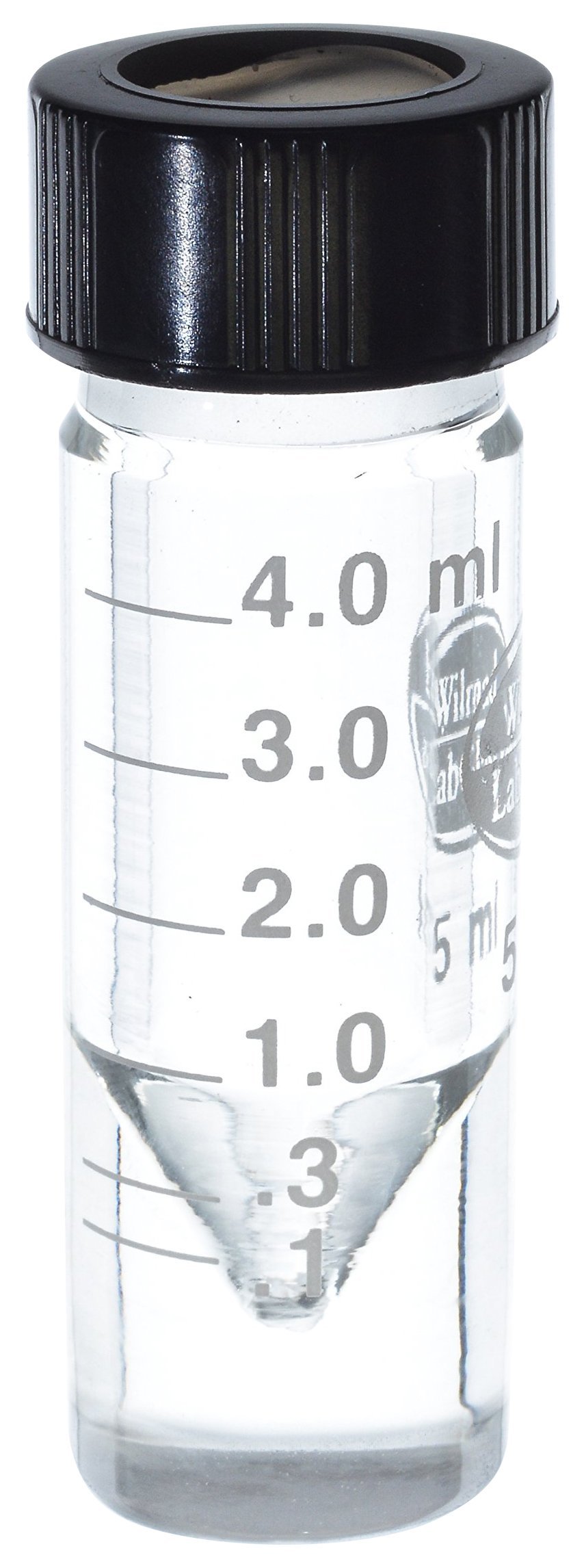 Wilmad ML-4104-602 Conical Reaction Mini-Vial with 14/10 Standard Taper Joint, 5 ml Capacity