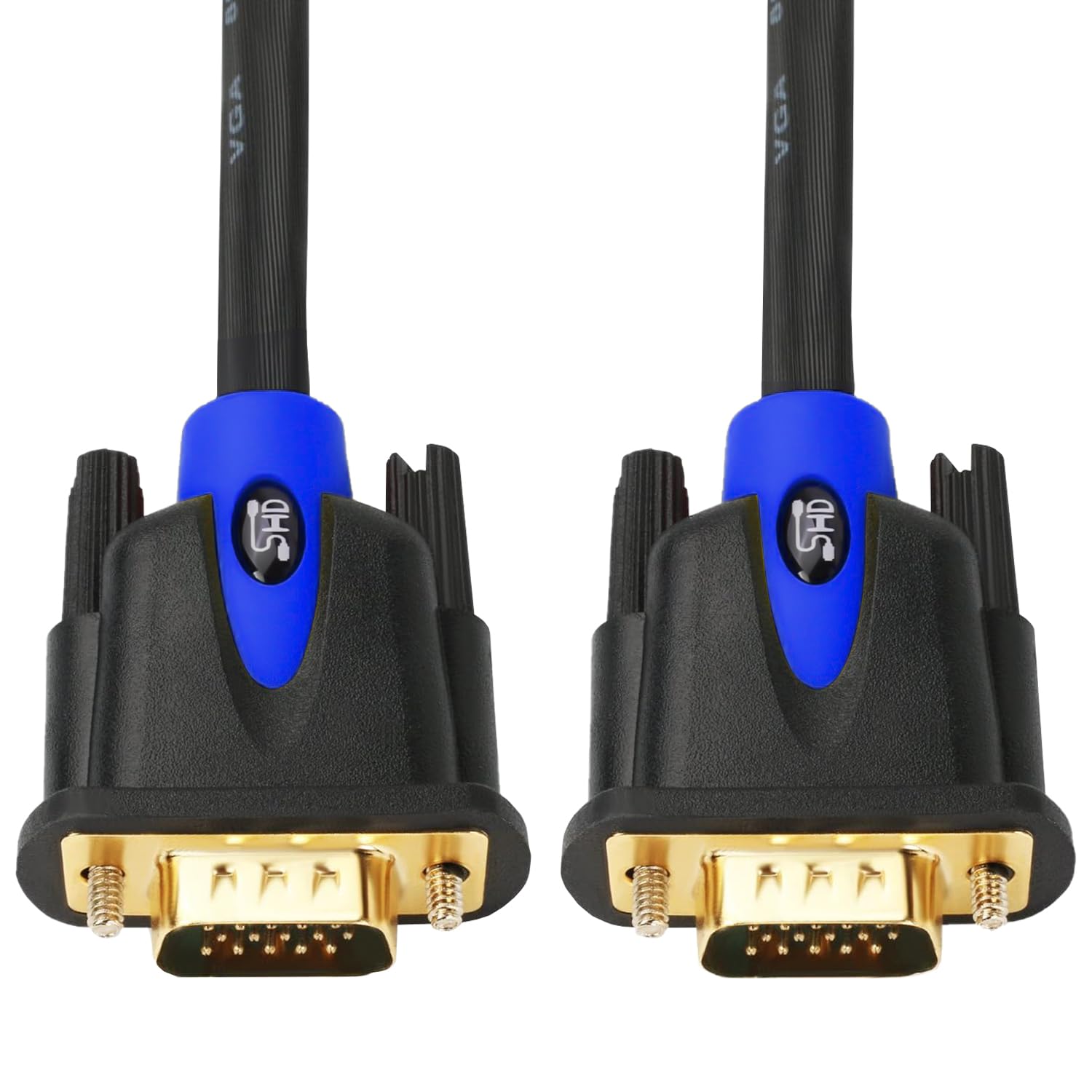 SHD VGA Cable, VGA to VGA HD15 Monitor Cable for PC Laptop TV Projector-6Feet
