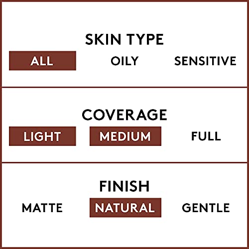 COVERGIRL, Clean Makeup Foundation, Natural Beige, 1 oz, 1 Count (packaging may vary)