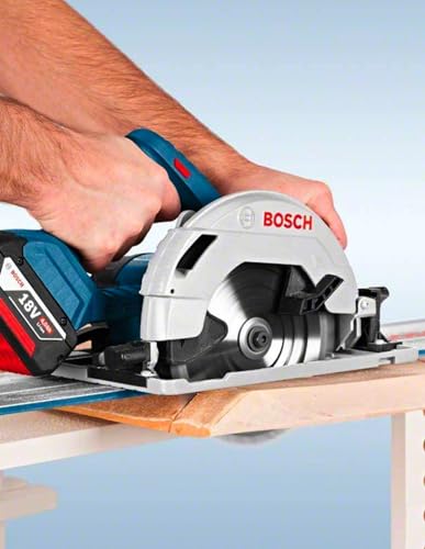 Bosch Professional 18V System GKS 18V-57 Cordless Circular Saw (Saw Blade Diameter: 165 mm, Cutting Depth: 57 mm, excluding Batteries and Charger, in Carton)