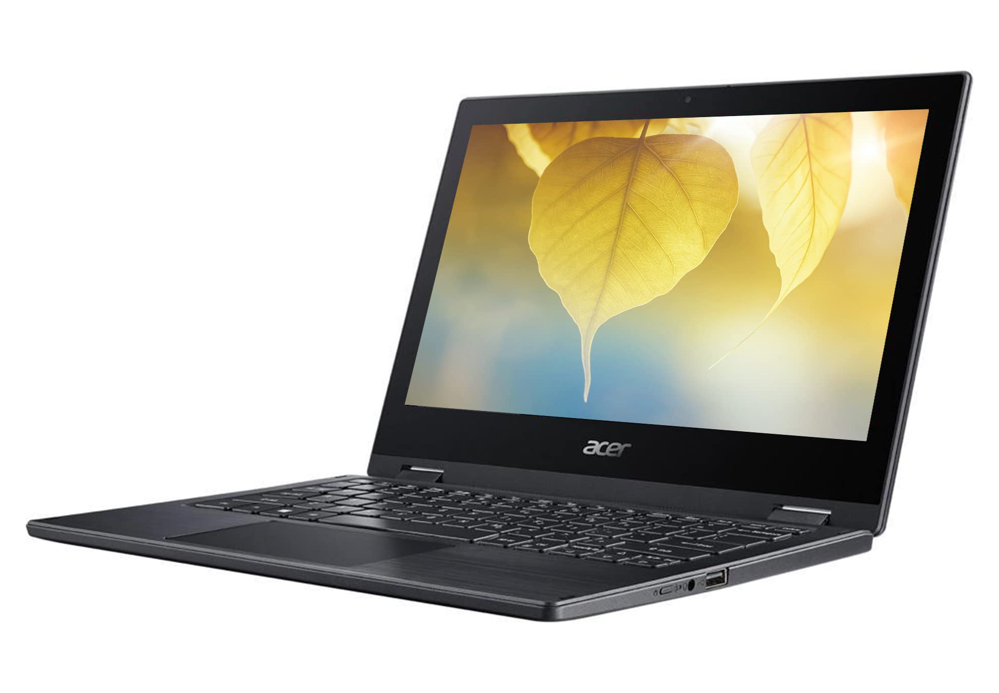 acer Spin 1 11.6" HD Touch Screen with a 360 Degrees, Intel Quad Core N4000, 4GB RAM, 64GB Storage, Bluetooth, Windows 10, Microsoft Office 365 Personal 1-Year, Fast-Charging, Microfiber Bundle