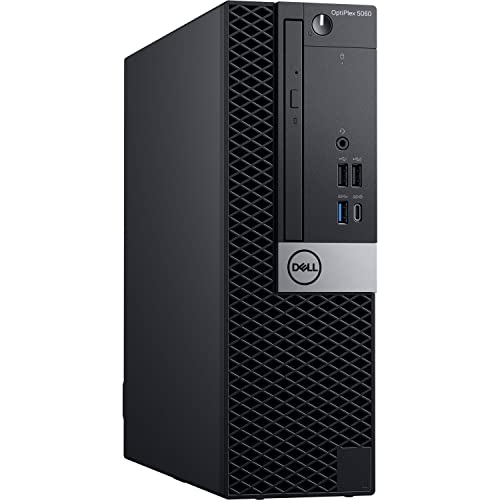 Dell Optiplex 5060 Desktop Computer | Hexa Core Intel i5 (3.2) | 32GB DDR4 RAM | 1TB SSD Solid State | Windows 11 Professional | Home or Office PC (Renewed), Black
