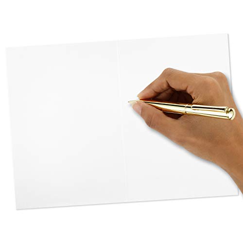 Hallmark 5EDX8610 Assorted Blank Greeting Cards (Cheerful Designs, 12 Cards and Envelopes)