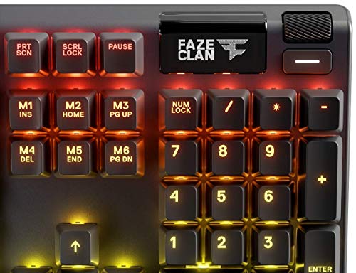 SteelSeries Apex 7 - Mechanical Gaming Keyboard – OLED Smart Display – Brown Switches - French AZERTY Layout