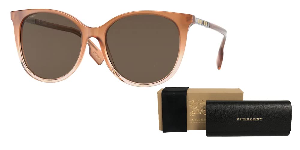 Alice BE4333 317373 55MM Brown/Brown Cateye Sunglasses for Women+ BUNDLE With Designer iWear Eyewear Kit