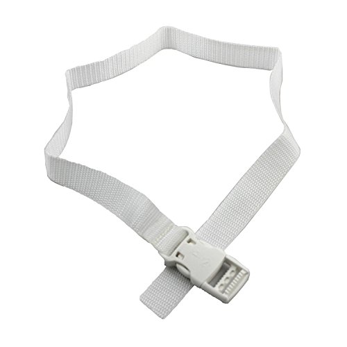 Toddler Tables TT-JBBN Junior Seat Replacement Belt, White, Pack of 2