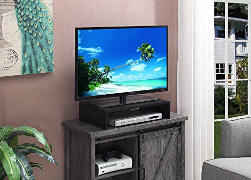 Convenience Concepts Small Designs2Go Monitor Riser for TVs up to 26 Inches, Black