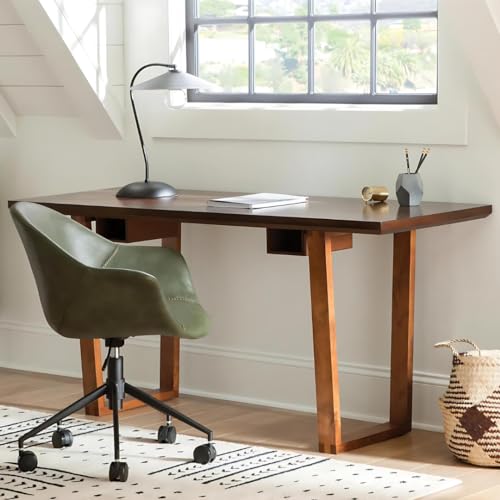 Alveare Home Adler Home Office Writing Desk, Oak