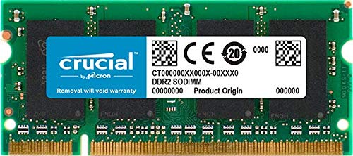 Crucial 2GB Upgrade for a Dell Inspiron Mini 10 (1012) System (DDR2 PC2-6400, Non-ECC,)