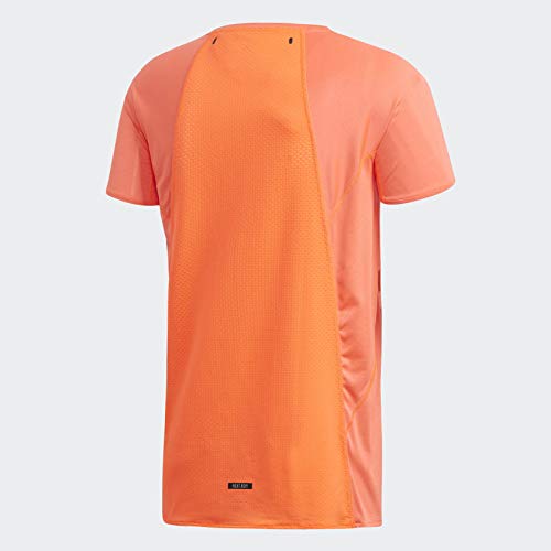 adidas Men's HEAT.RDY Tee Solar Red Small