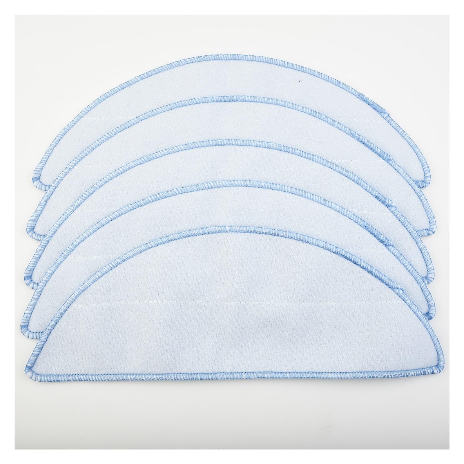 ZeAda 5PCS Mopping Pad,Compatible for Ecovacs DEEBOT OZMO U2/U2 Pro Robot Vacuum Cleaner Washable Cleaning Cloth Sweeper Replacement Parts