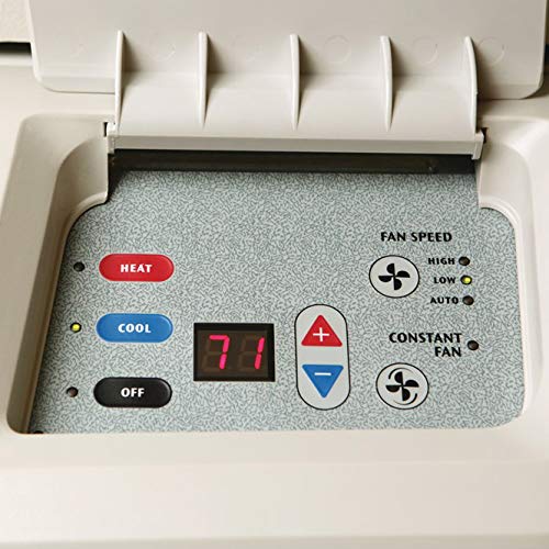 Amana 17,000 BTU Air Conditioner with 3.5 kW heat kit.