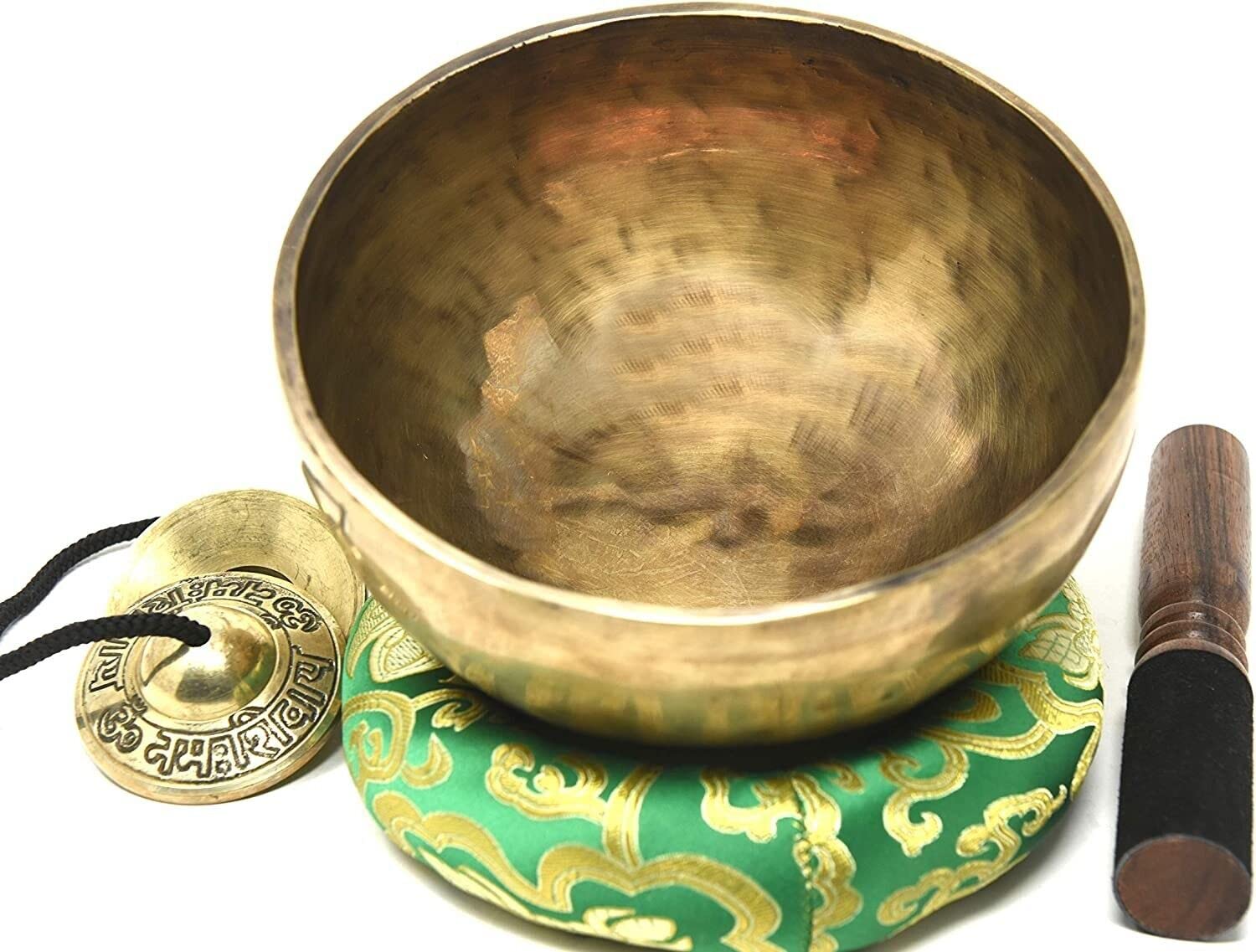 7 Inches Antique Hand Hammered Tibetan Meditation Singing Bowl for Relaxing Yoga