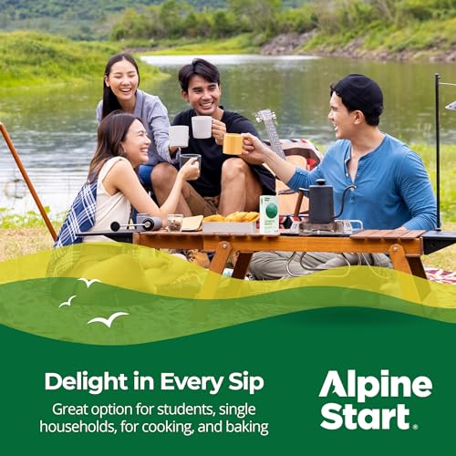 Alpine Start Premium Instant Coffee, Medium Roast Coffee, Original Blend Arabica Coffee, Dairy, Soy & Gluten Free, 8 count, 0.74 oz (Pack of 1)
