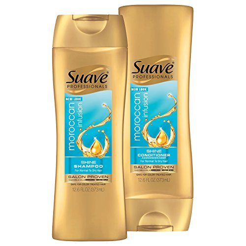 Suave Professionals Shine Conditioner, Moroccan Infusion, 12.6 Fl Oz (Pack of 1)