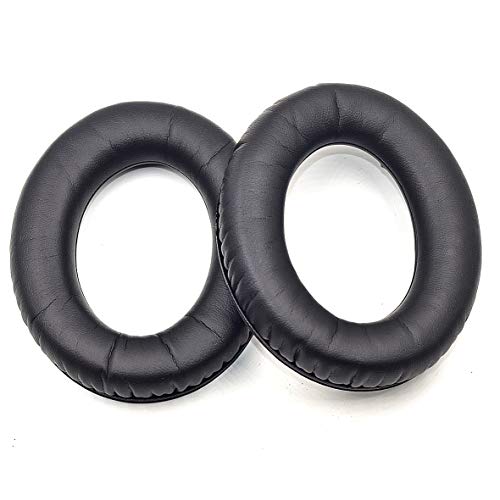 Revolver S Ear Pads - Replacement Ear Cushion Foam Pillow Parts Cover Compatible with Kingston HyperX Cloud Revolver Gaming Headset HX-HSCR-BK/NA,Ear Pads with Softer Leather, Noise Isolation Foam