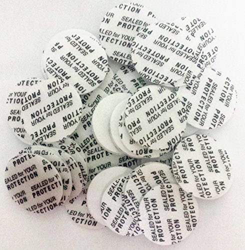 Rewarding Essentials 28mm Pressure Sensitive PS Foam Cap Liners Tamper Seal Cap Liner Sealed for your Protection (25)