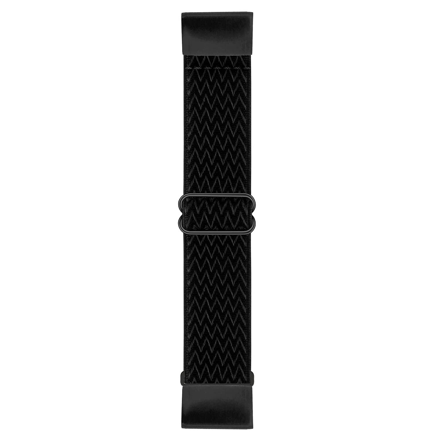 Abanen Elastic Watch Bands for Fenix 7X / Fenix 6X / Fenix 5X, 26mm Quick Easy Fit Soft Stretchy Nylon Wristband Strap for Garmin Fenix 6X Pro/Sapphire,Fenix 5X Plus,Enduro,Tactix Delta (Black)