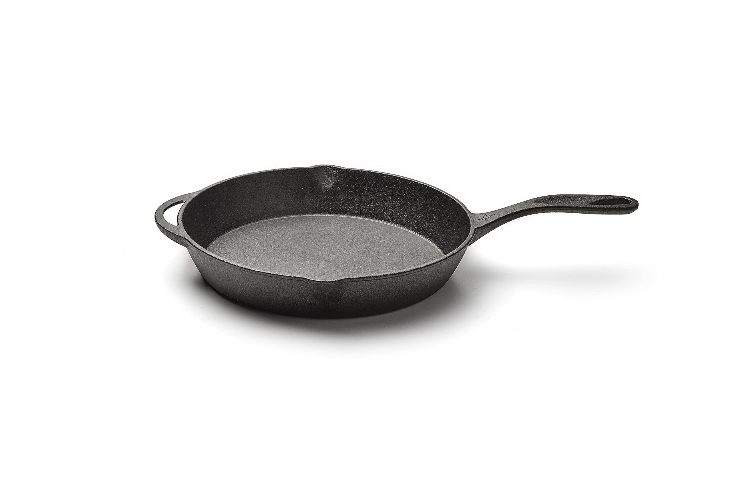 Barebones 12-Inch Cast Iron Skillet - Non Stick Frying Pans - Camping Skillet