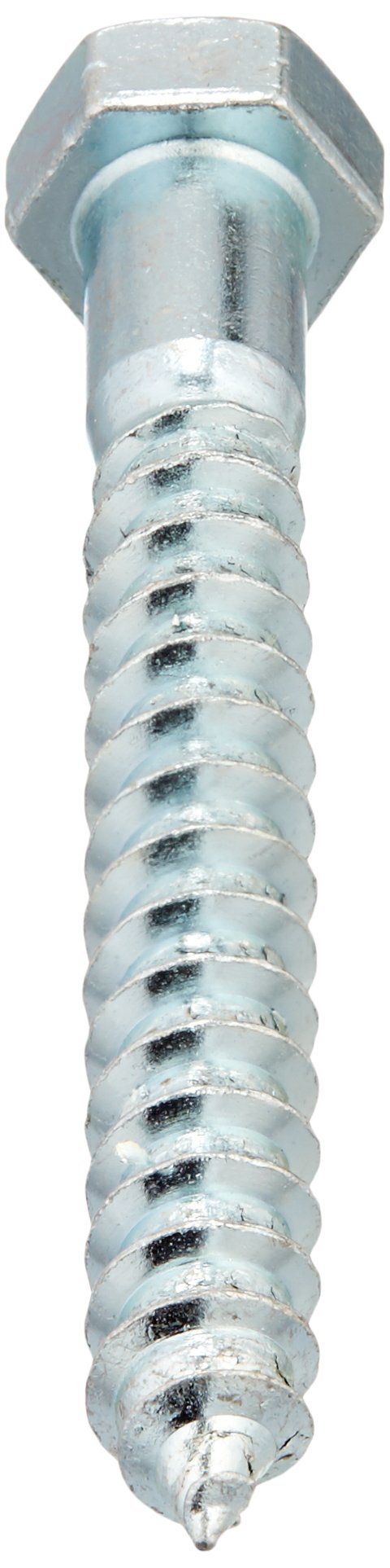Hard-to-Find Fastener 014973455576 Hex Lag Screws, 3/8 x 3, Piece-12