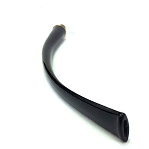Acrylic Tobacco Pipe Mouthpiece Long Stem 9 mm Activate Carbon Filter Reading Smoking Pipe Mouthpiece