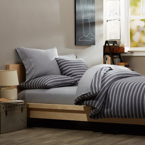 Crescent Bedding Twin XL Micro Fiber Light Grey 3 PC Sheet Set - Soft and Comfy - Twin Extra Long, Deep Pocket, Great for Dorm Room, Hospital and Split King Dual Adjustable Beds (TXL, Light Grey)