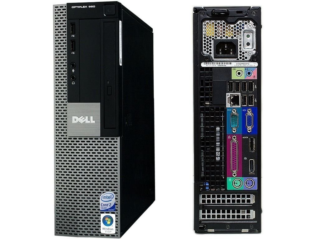 Dell Optiplex 960 SFF Business High Performance Desktop Computer PC (Intel 2 Duo 3.0GHz, 4GB DDR3 Memory, 750GB HDD, DVDRW, Windows 10 Professional) (Renewed)