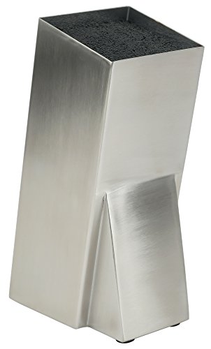 Mantello Modern Stainless Steel Universal Knife Block Knife Holder Storage Organizer