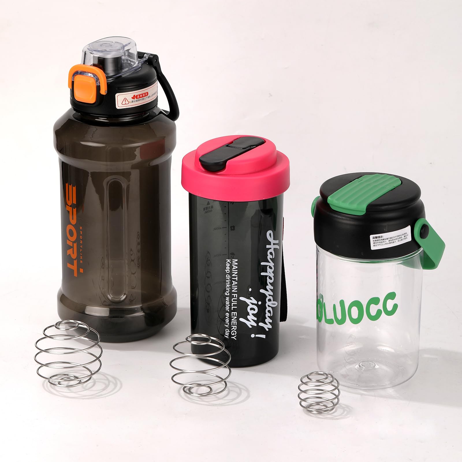 6 Pcs 2.1-Inch Large Size Shaker Balls for Protein Shakes,Milkshake,Salad Dressing and Drinking Bottle, Stainless Steel Shaker Ball,Blender Ball Replacement