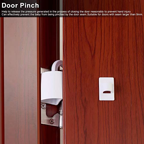 TOPINCN 4Pcs Door Pinch Household Baby Child Finger Hands Protector Door Hinge Pinch Guards Safety Stopper