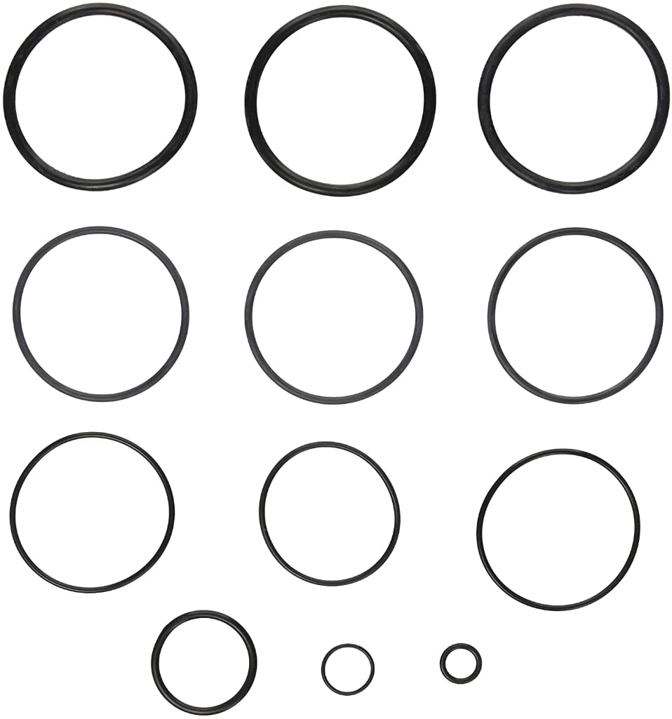 AppliaFit O-Ring Replacement Kit Compatible with Jandy Zodiac R0358000 for Select D.E., DEL, DEV, CL, CV Series Pool Cartridge Filters (1-Pack - 12 Pieces)