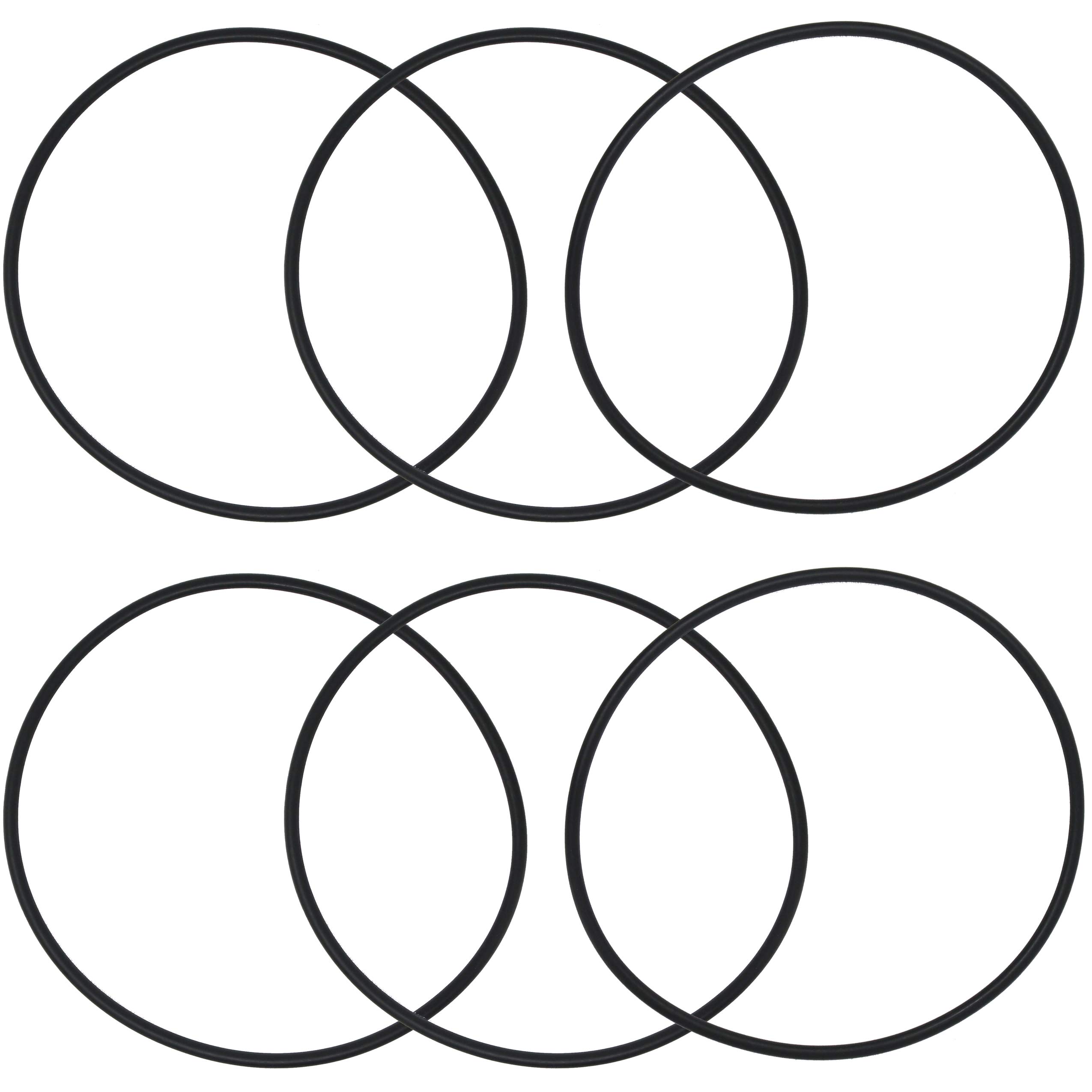AppliaFit O-Rings Compatible with Pentek 151122 for Big Blue Water Filters and More (6-Pack)