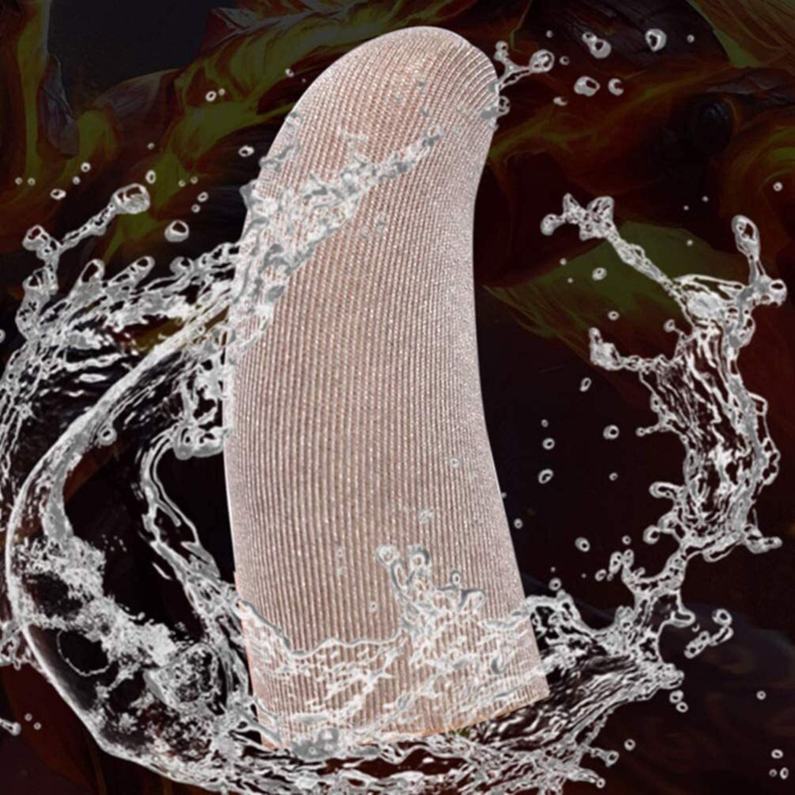 XJXJ 10Pcs Gaming Finger Sleeve Touchscreen Finger Cover Elastic Mobile Game Controller Finger Cot Anti Sweat Breath. compression gloves for men