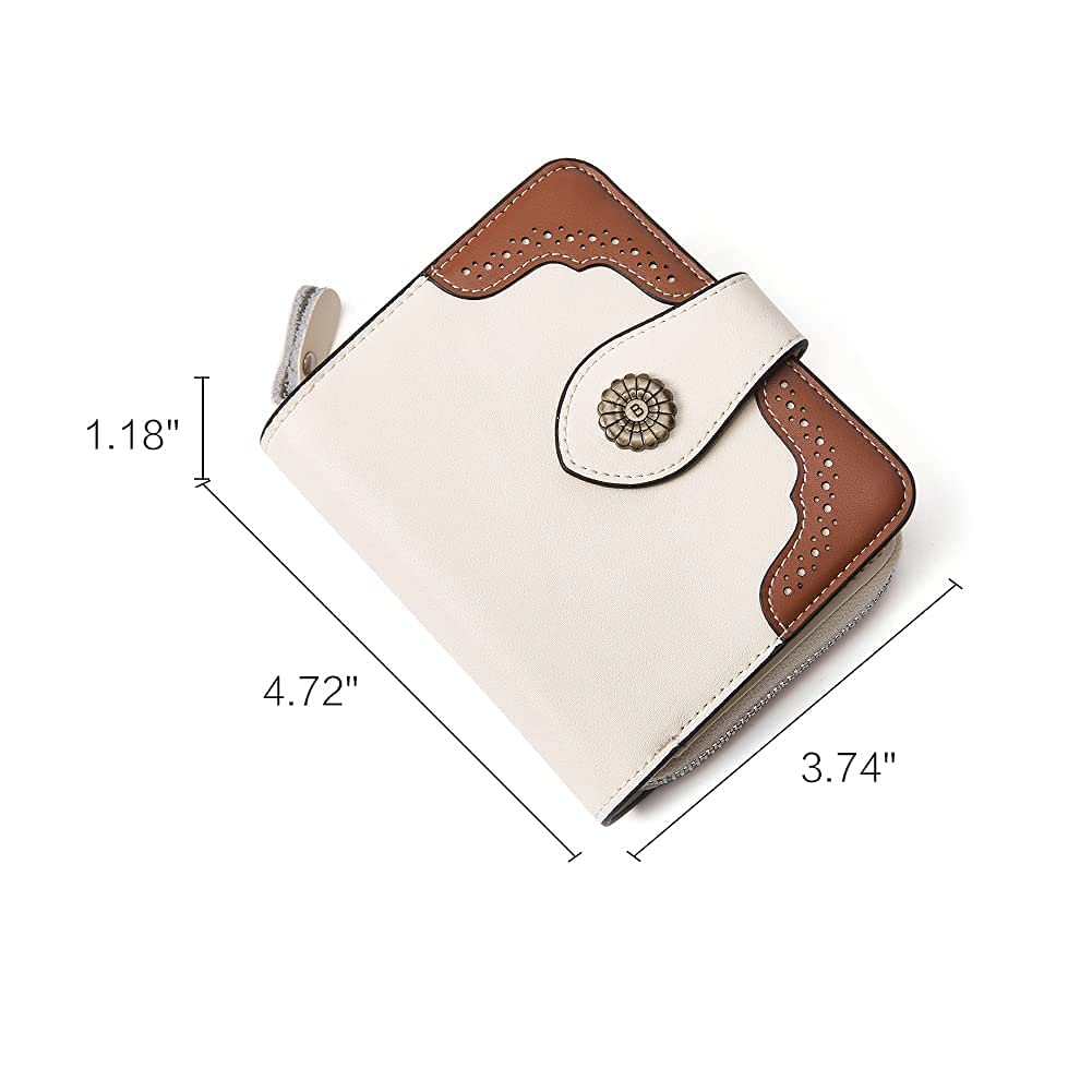 BOSTANTEN Women Designer Handbags Soft Leather Purses and Handbags Satchel Shoulder Bag Bundle with Women Leather Wallet RFID Blocking Small Bifold Wallet
