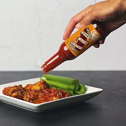 DELUXE DIY HOT SAUCE MAKING KIT Everything Included - Best Gift for Him, Husband, Friend, & Loved One - Make Your Own Gourmet Hot Sauce - Quality Dried Hot & Spicy Peppers, 6 Unique Recipes & stickers