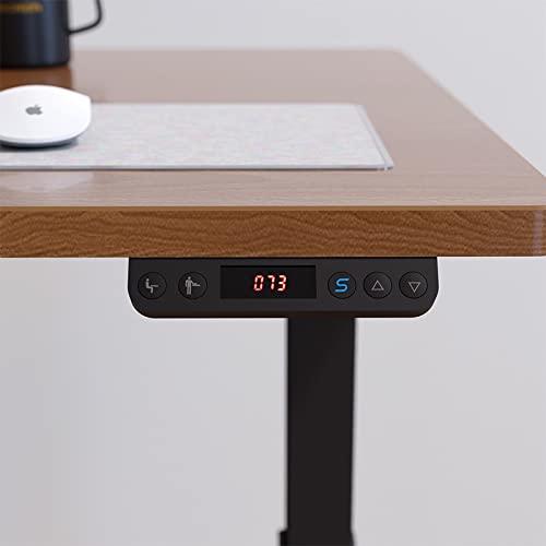 AD ARAZY Electric Stand Up Desk Frame Workstation, Height Adjustable Standing Base Dual Motor DIY Workstation with Touch Memory Controller