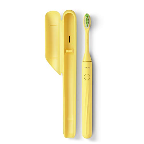 Philips One by Sonicare Battery Toothbrush, Mango Yellow, HY1100/02