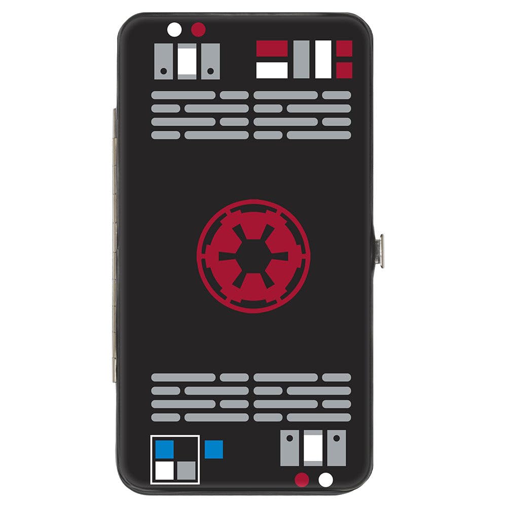 Buckle-Down Women's Hinge Wallet-Star Wars, 7" x 4"