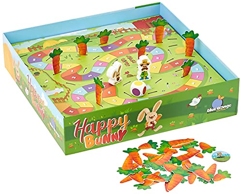 Blue Orange Happy Bunny Cooperative Kids Game,36 months to 96 months