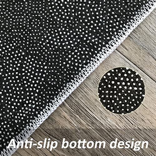 Vintage Boho Style Cheetah Print Area Rug 2x3 Red Leopard Wool Rug for Living Dining Room Bedroom Washable Anti Slip Stain Shedding Foldable Low Pile Soft Carpet